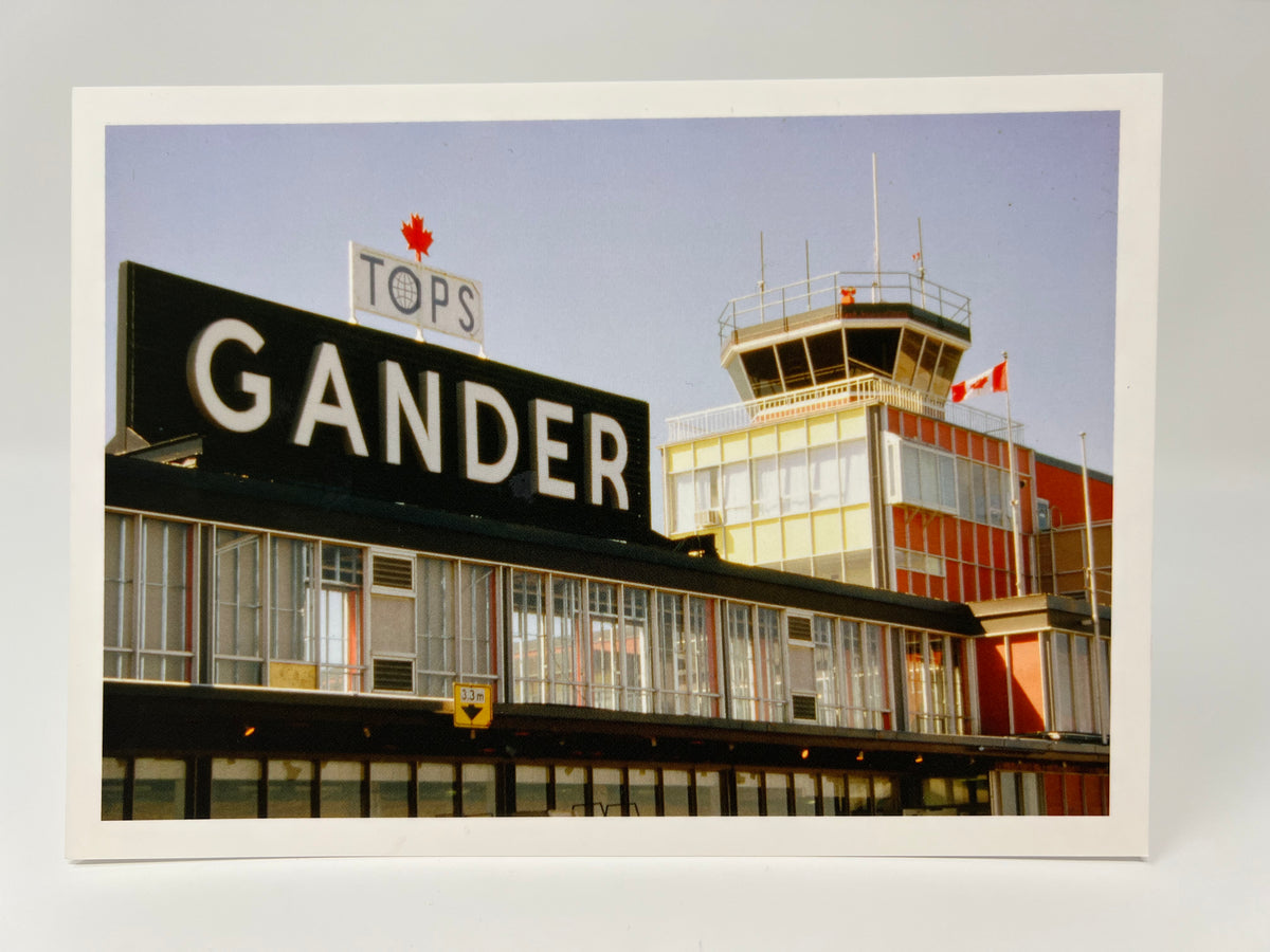 Gander International Airport TOPS Postcard – gander goods