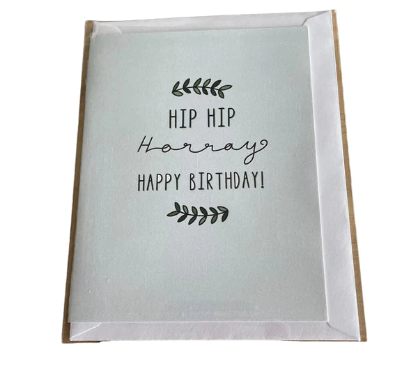 Hip Hip Horray Birthday Card – gander goods